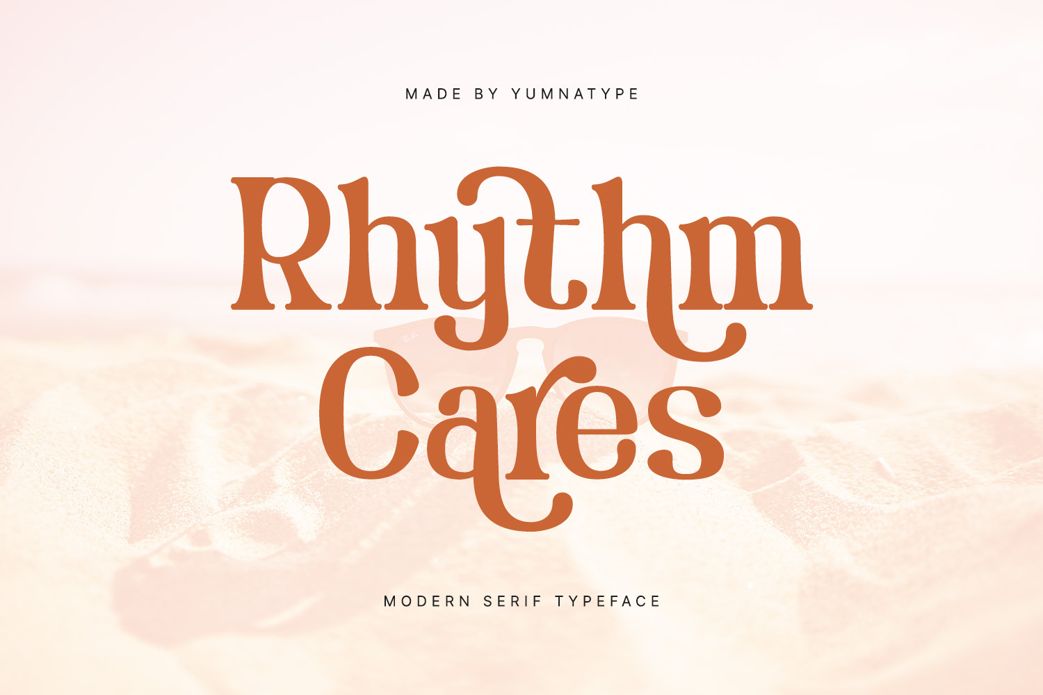 Rhythm Cares, a Serif Font by yumnatype