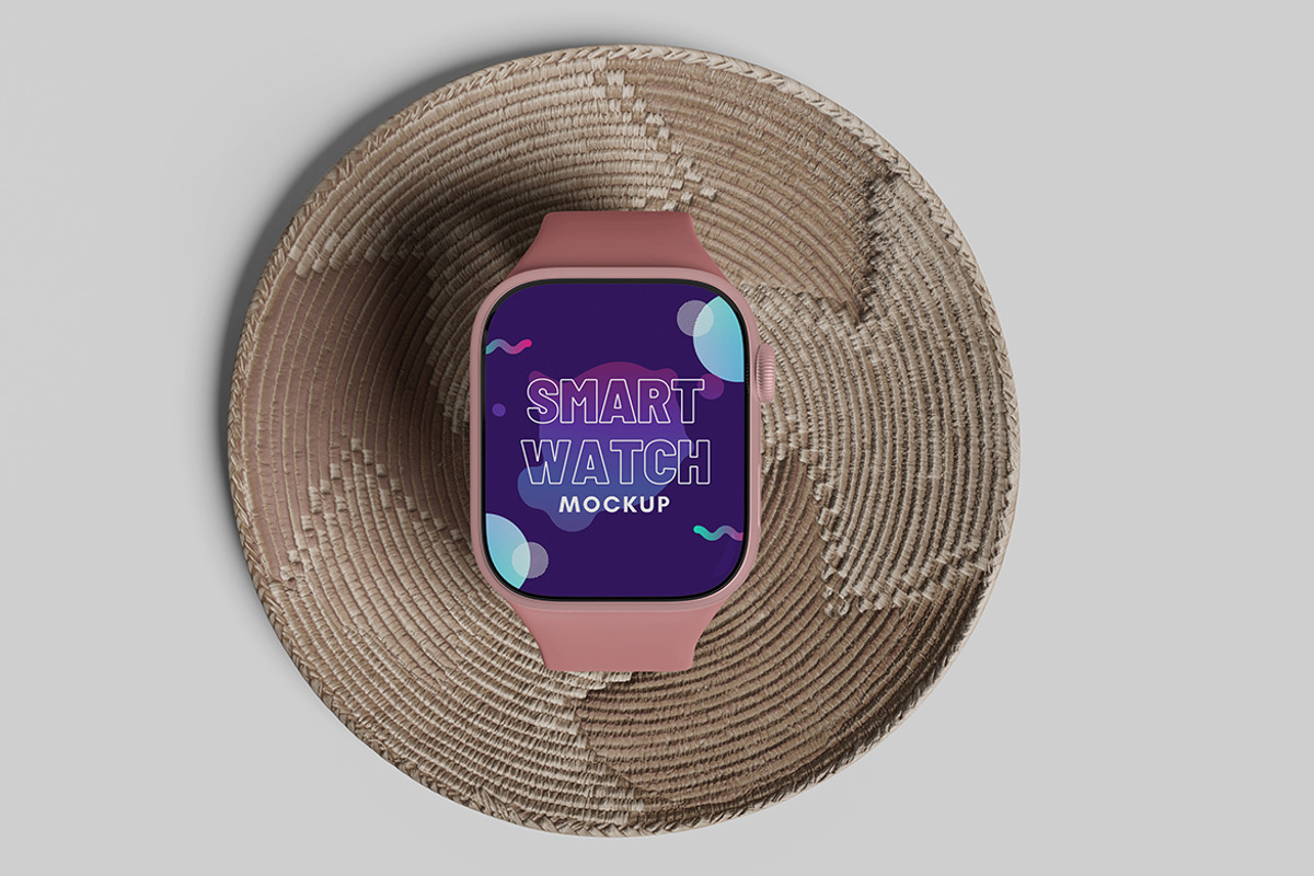 Smartwatch Mockup, a Wearable Device Mockup by MrLetters