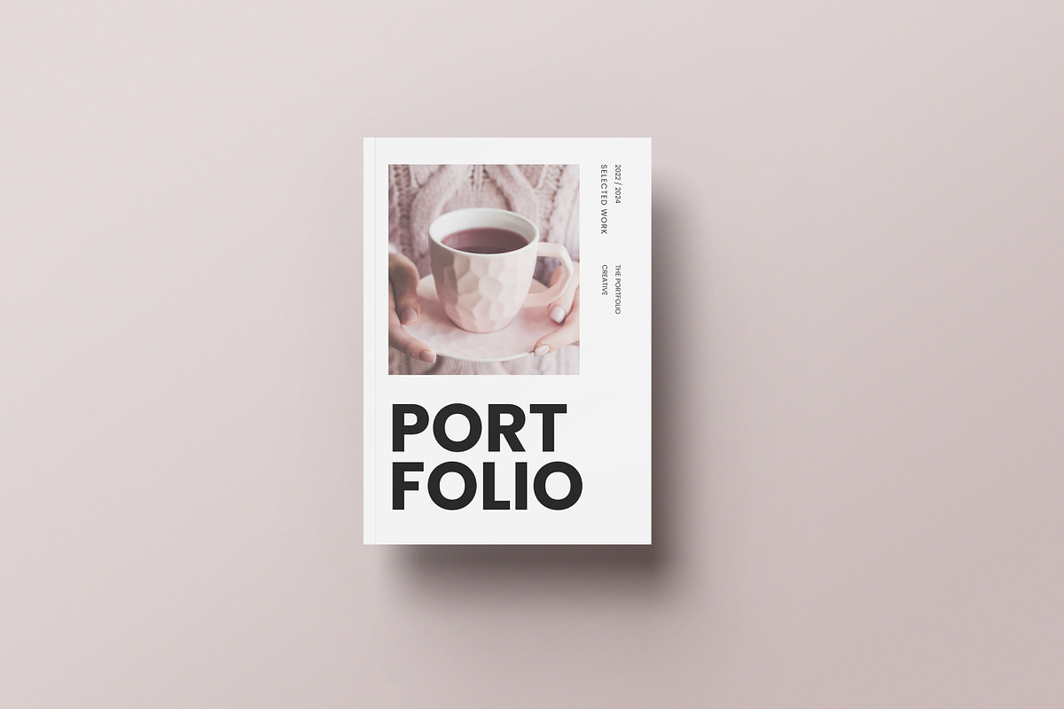 Pink Portfolio Template, a Brochure Template by evgenystudio | Creative ...