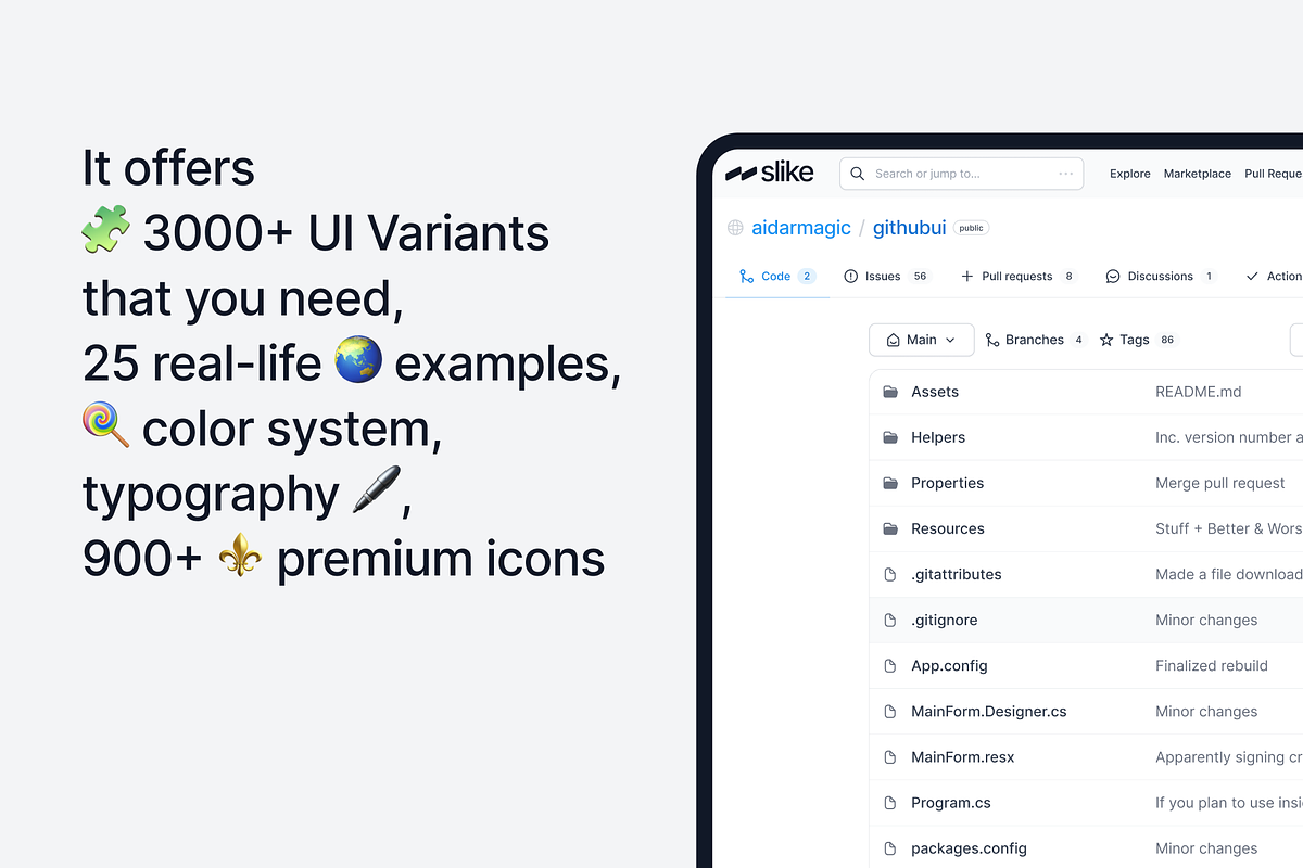 Slike Design System | Figma, an UI Kit Template by Pixel-Perfect