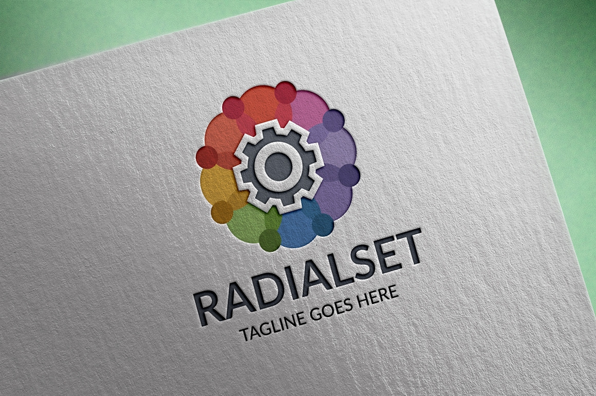 Radialset Logo | Branding & Logo Templates ~ Creative Market