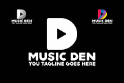 Music Den, a Branding & Logo Template by Brandlogo