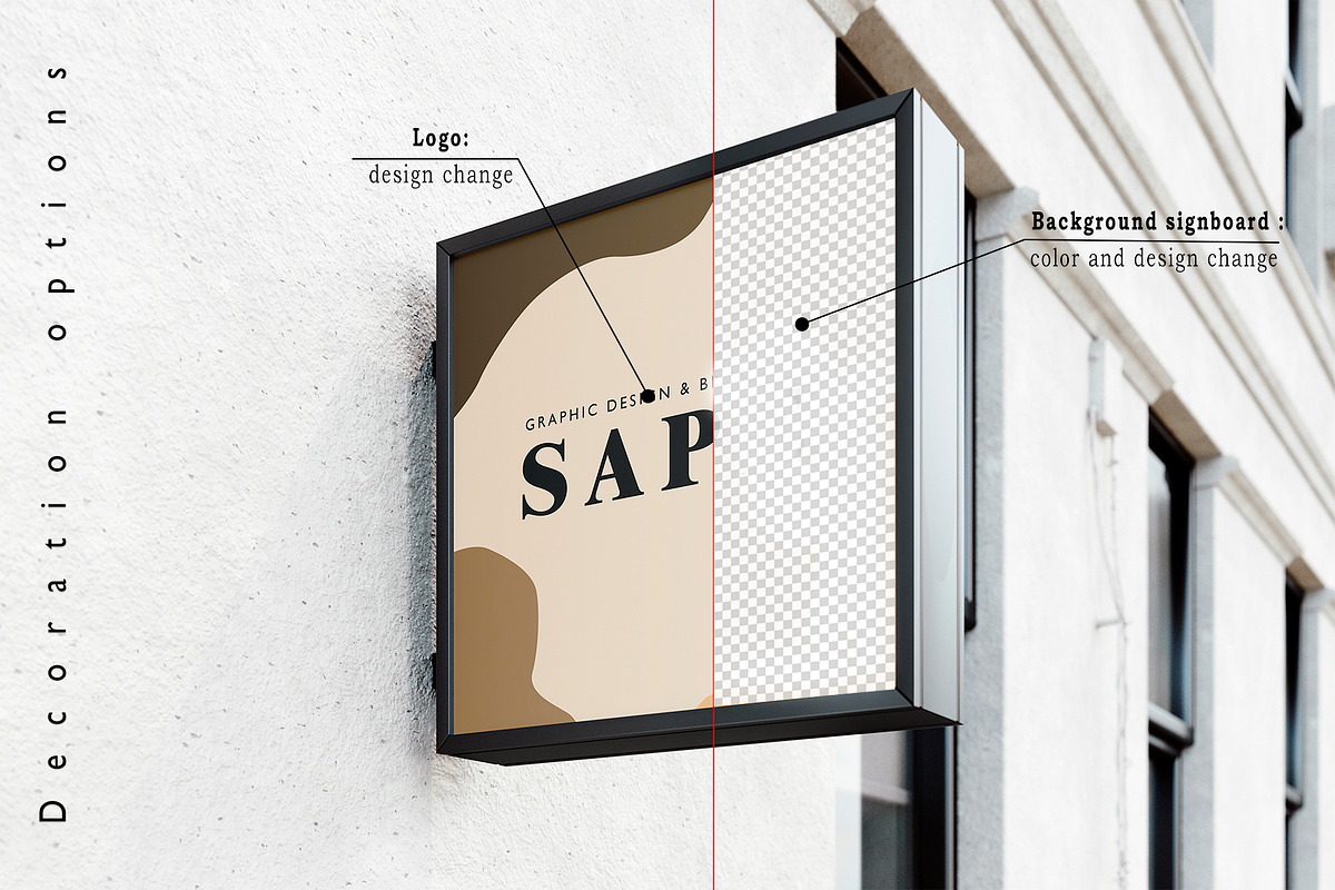 Square signboard | Creative Market