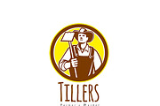 Tillers Farmers Market Logo, a Branding & Logo Template by patrimonio