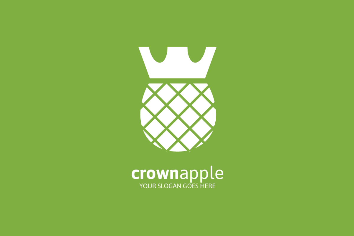 Crown Apple Logo, a Branding & Logo Template by MLJ studios | Creative ...