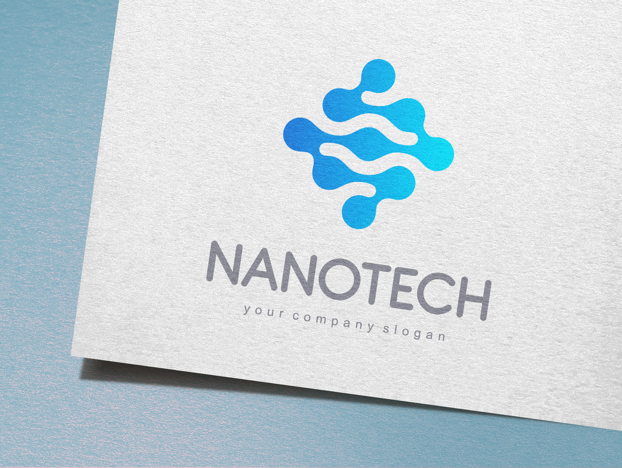 NanoTech Logo, a Branding & Logo Template by IKarGraphics