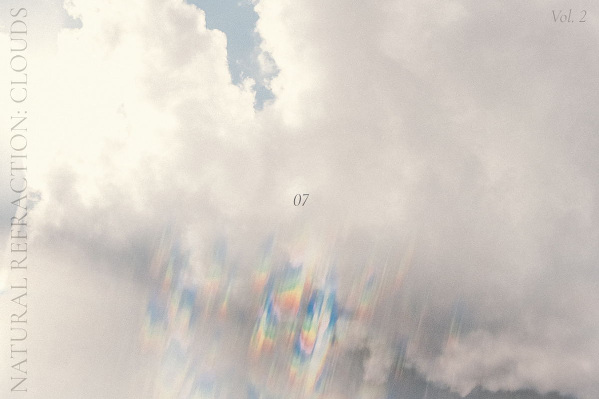Natural Refraction: Clouds Vol.2, an Abstract Photo by Melanie Helena