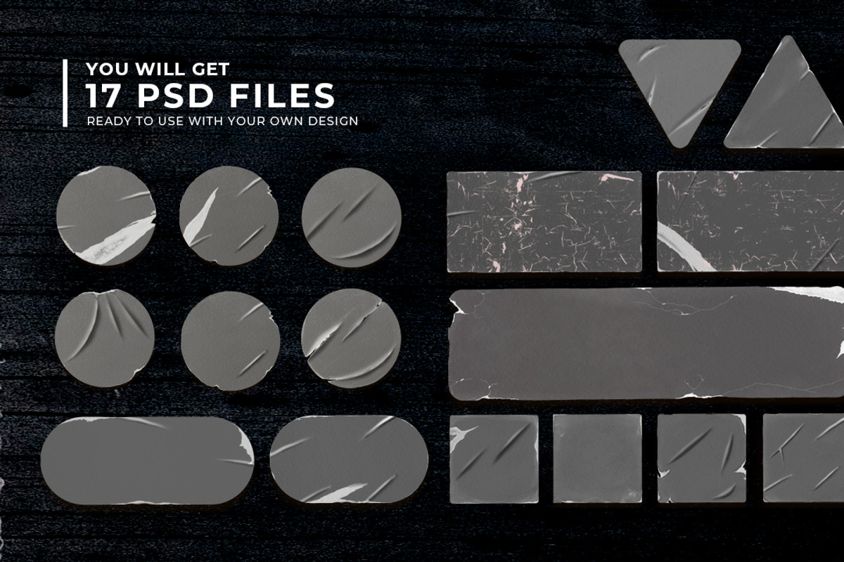 Peeled Sticker Mockup