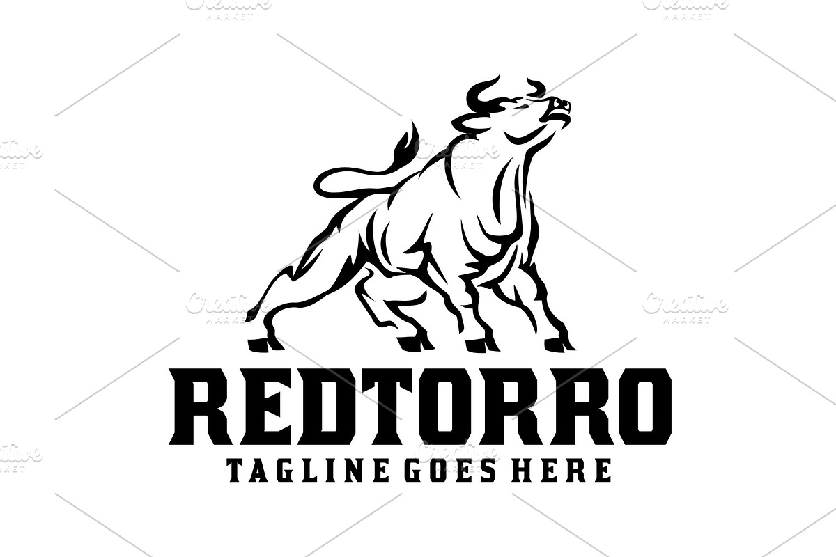 Red Toro, a Branding & Logo Template by herulogo