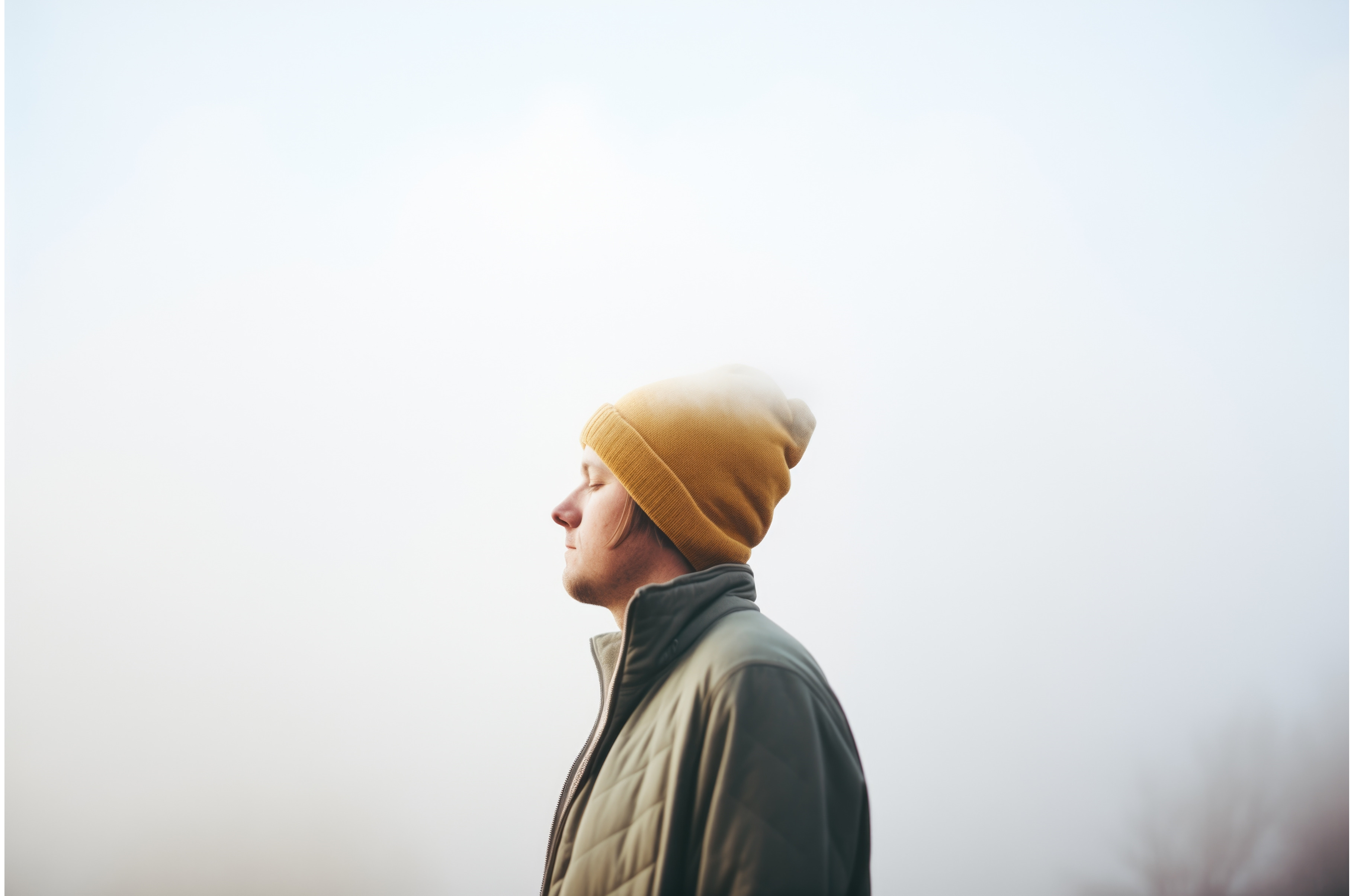 person standing in fog, face, an Abstract Photo by Sergey Kotenev ...