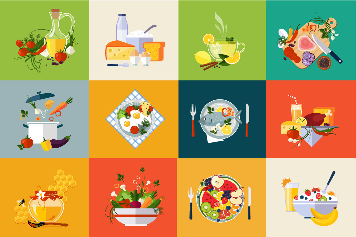 Cooking Restaurant and vegetables, a Templates & Theme by TopVectors