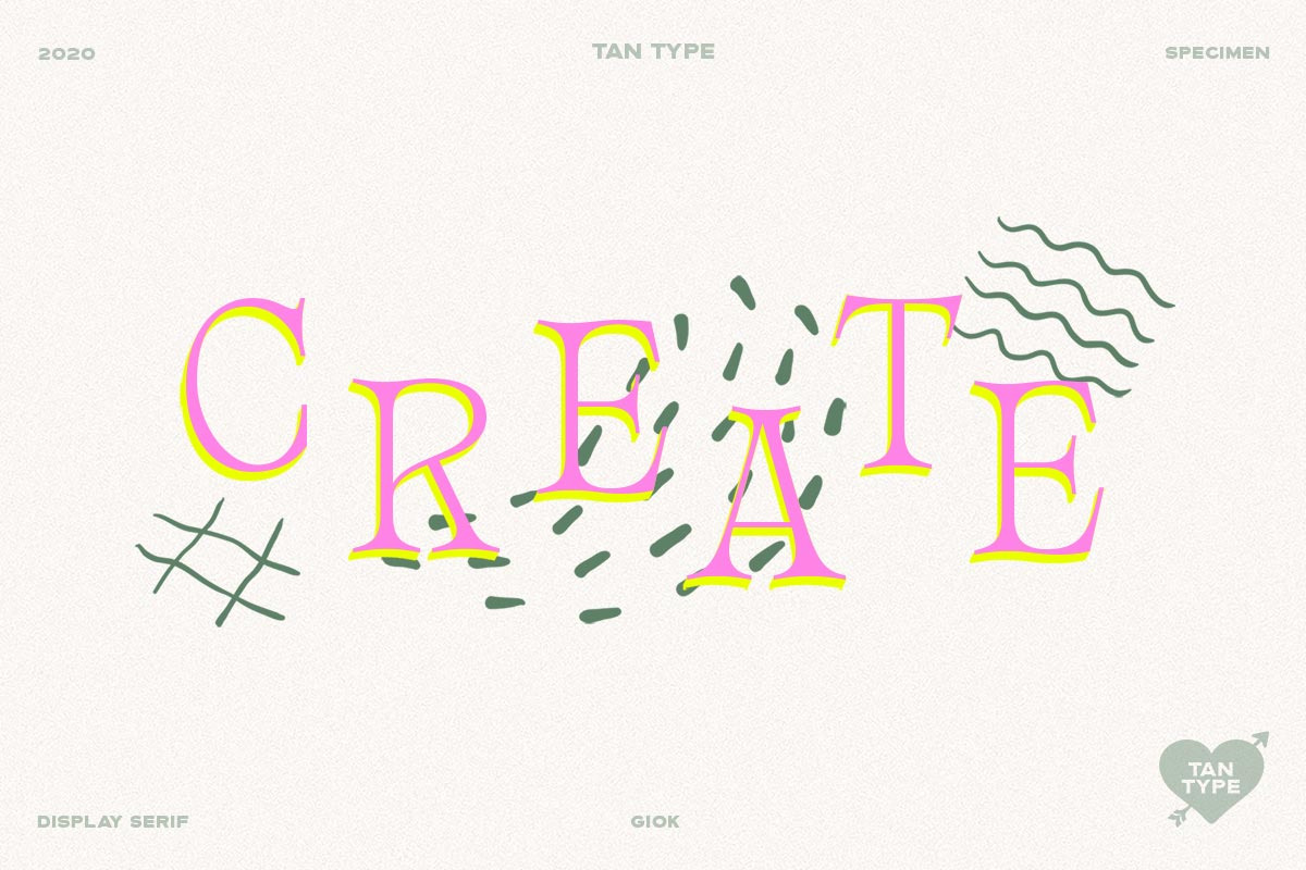TAN - GIOK, a Serif Font by TanType