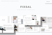 Fixsal - Powerpoint Template, a Presentation Template by AQR Studio ...