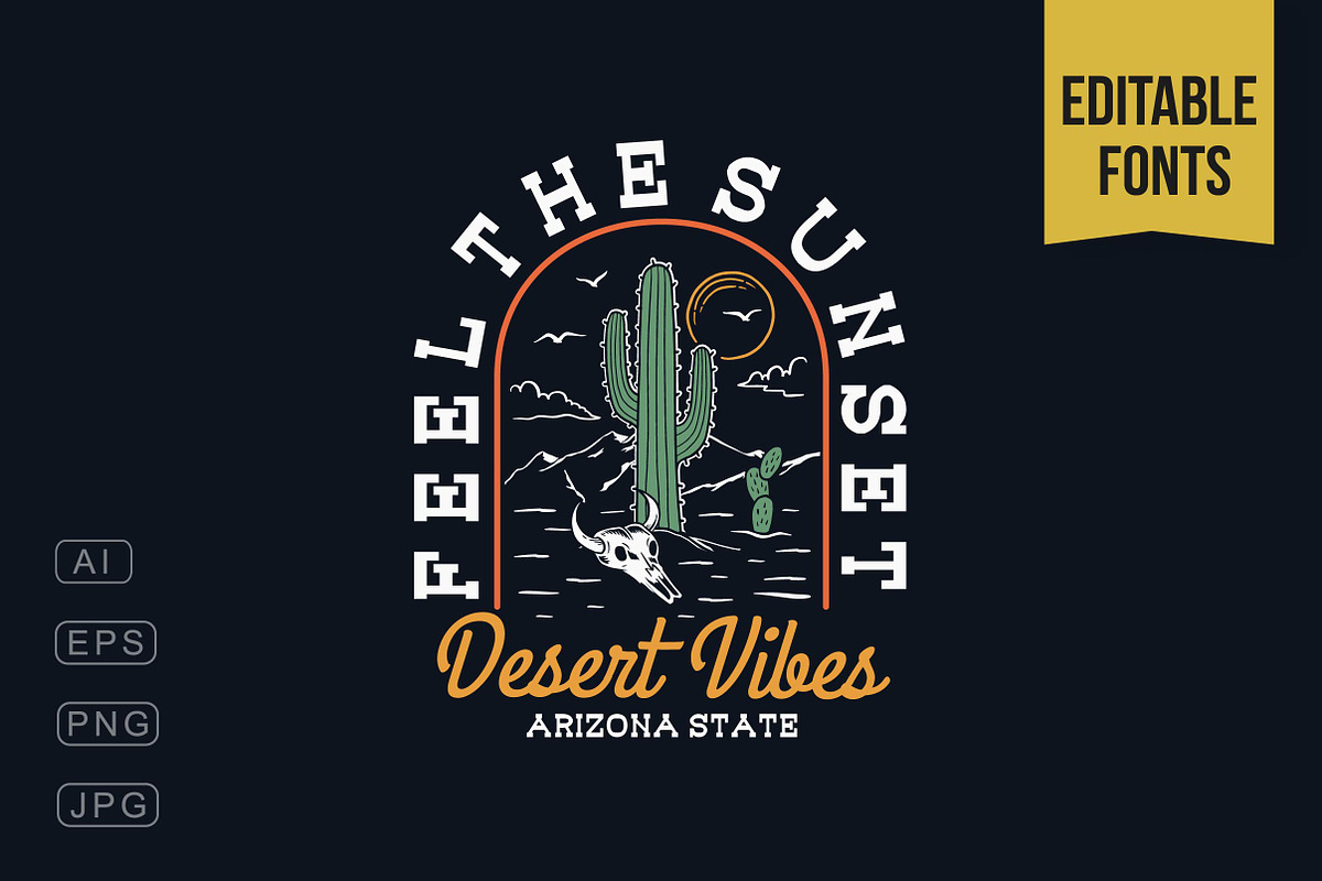 Arizona Vector Artwork, an Illustration by cd-design.co