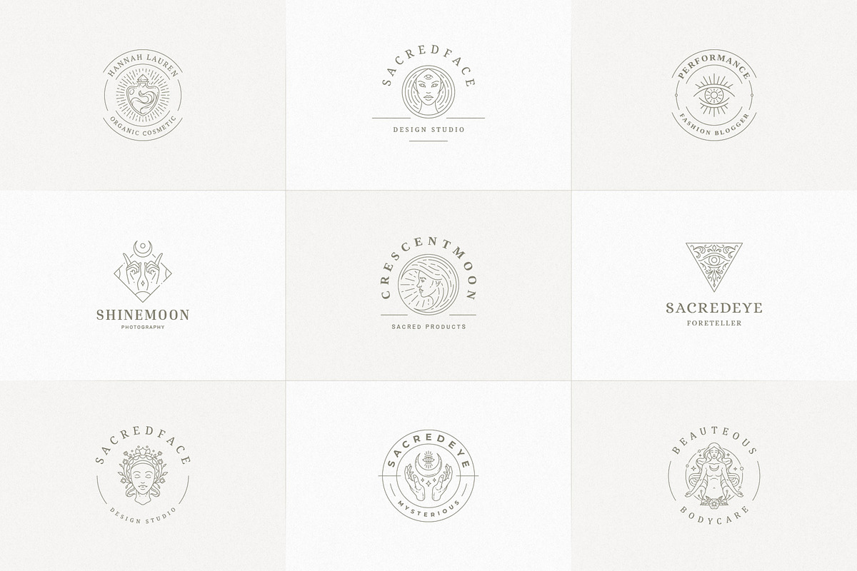 36 Esoteric Logo Templates | Canva, a Branding & Logo Template by Vasya ...