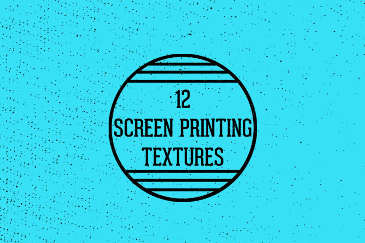 Screen Printing Textures, a Texture Graphic by Whole Milk Studio ...