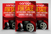 Garage Sale Promotion Poster, a Flyer Template by Business Flyers