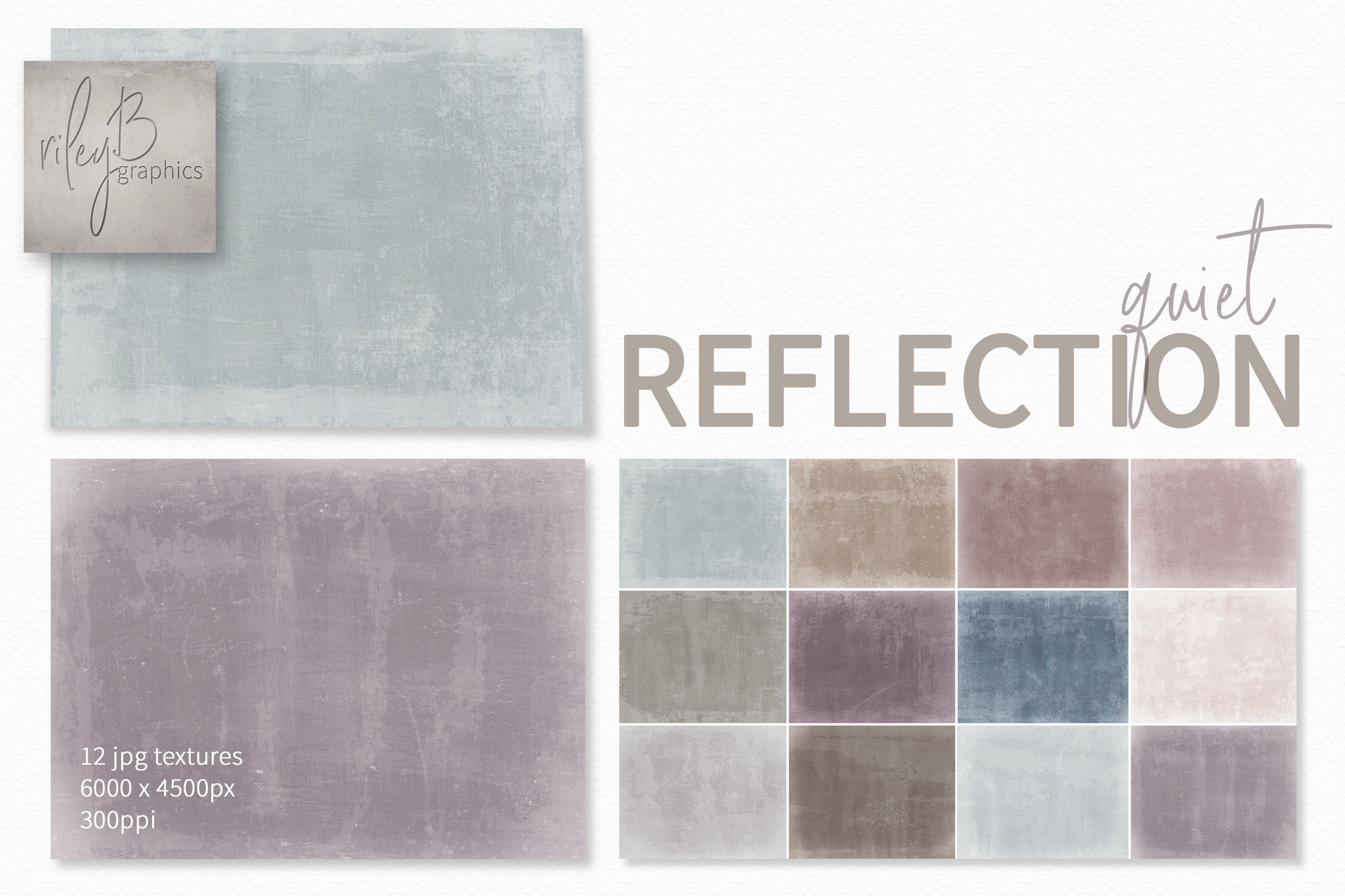 Quiet Reflection Textures, a Texture Graphic by rileyBgraphics ...