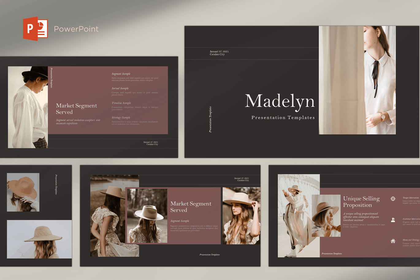 Madelyn PowerPoint Templates, a Presentation Template by Lynic