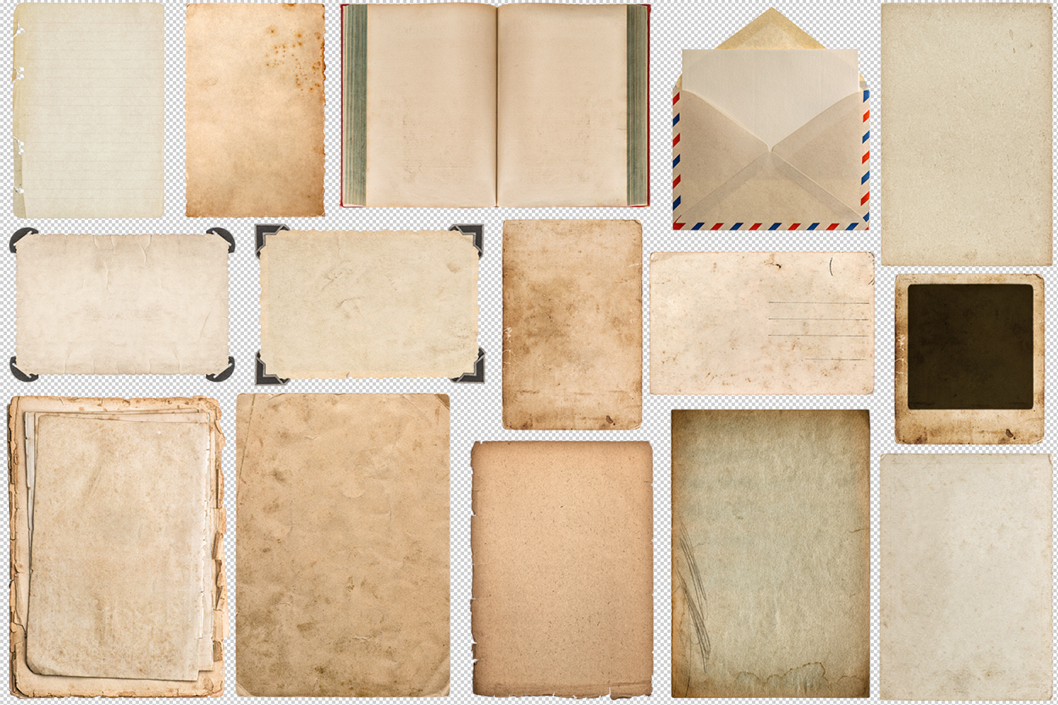 Paper book photo frame PNG paper, an Object Graphic by LiliGraphie