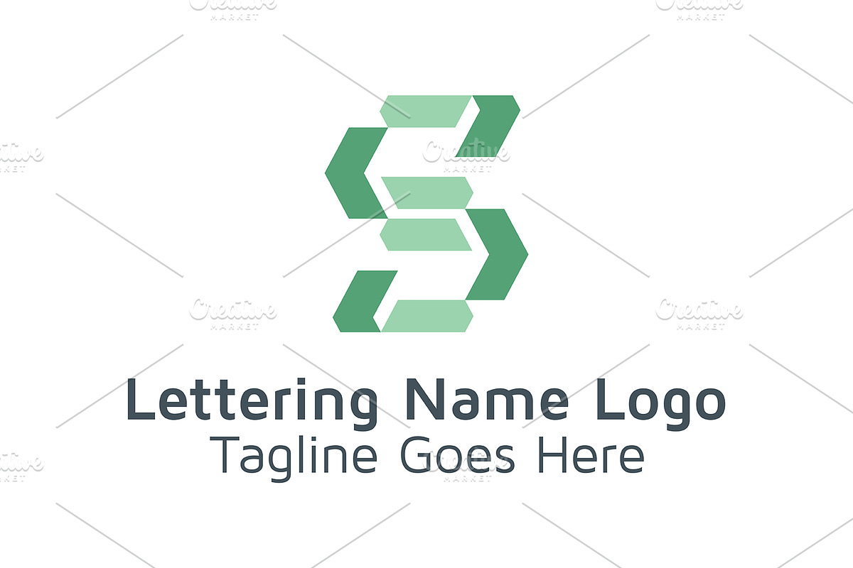 20 Logo Lettering S Template Bundle, a Branding & Logo Template by ...
