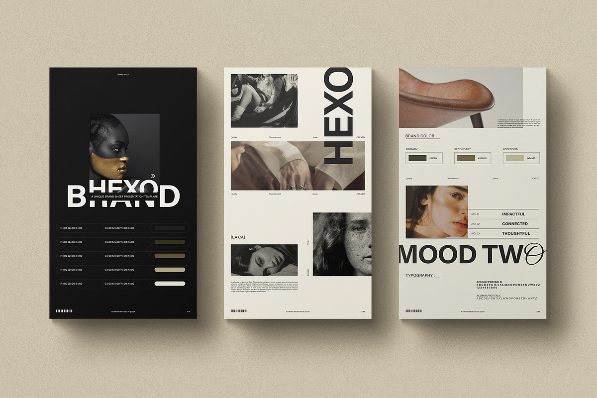 Brand Sheets Presentation Template, a Presentation Template by ...