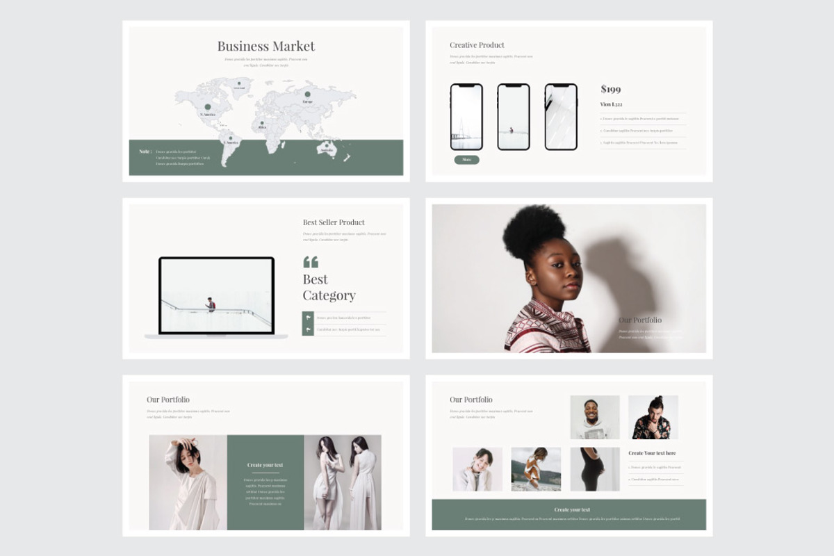 NEVADA - Powerpoint Template, a Presentation Template by Shafura