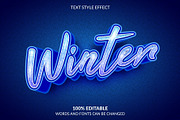 Winter Text Style Effect, an Action Add-On by aNkas89