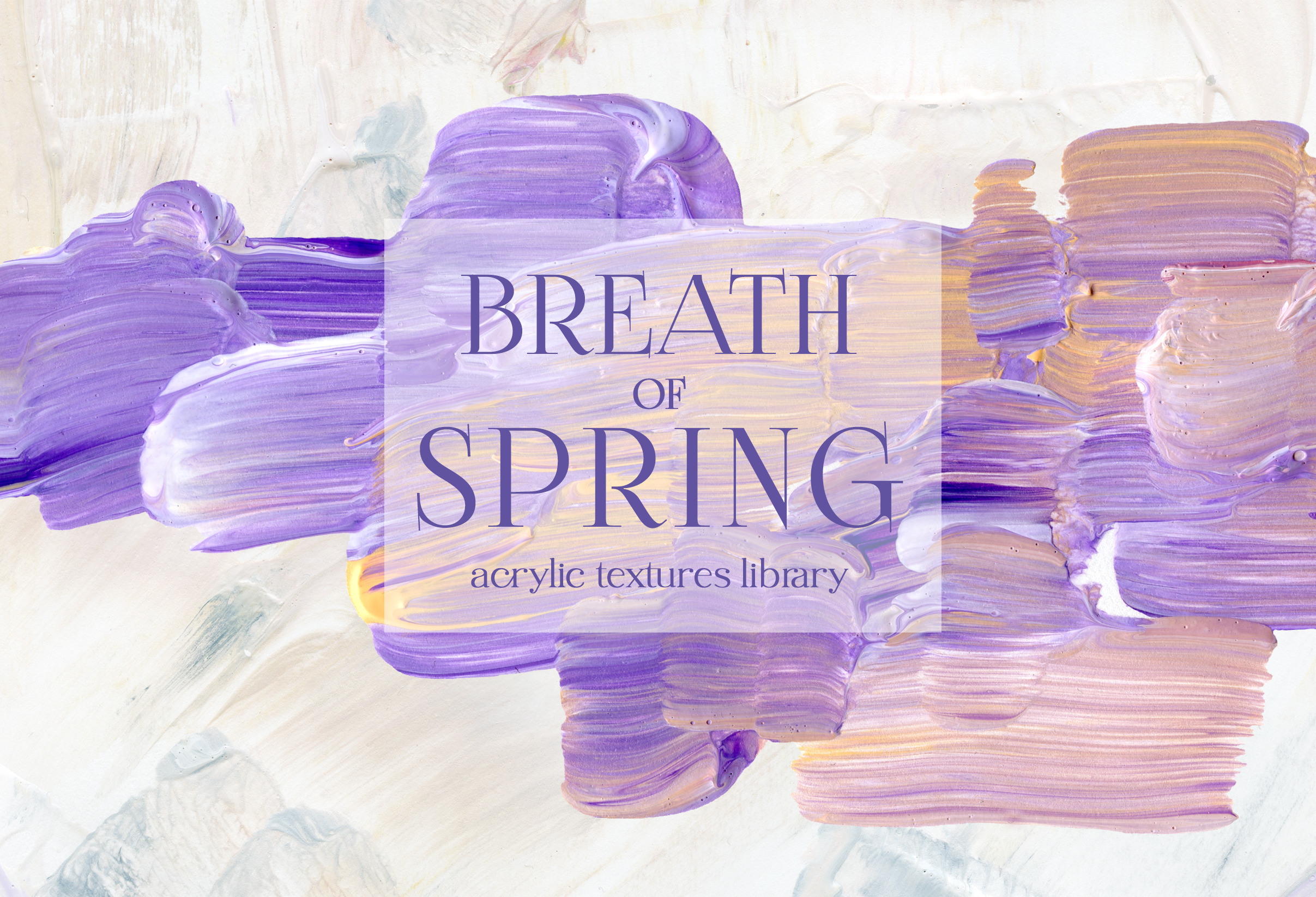 Breath of Spring. Acrylic Textures., a Texture Graphic by Designwork