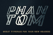 Phantom - Display Font, a Font by MIIM