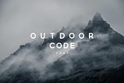 Outdoor Code, a Handwritten Font by Nomad Stockpile