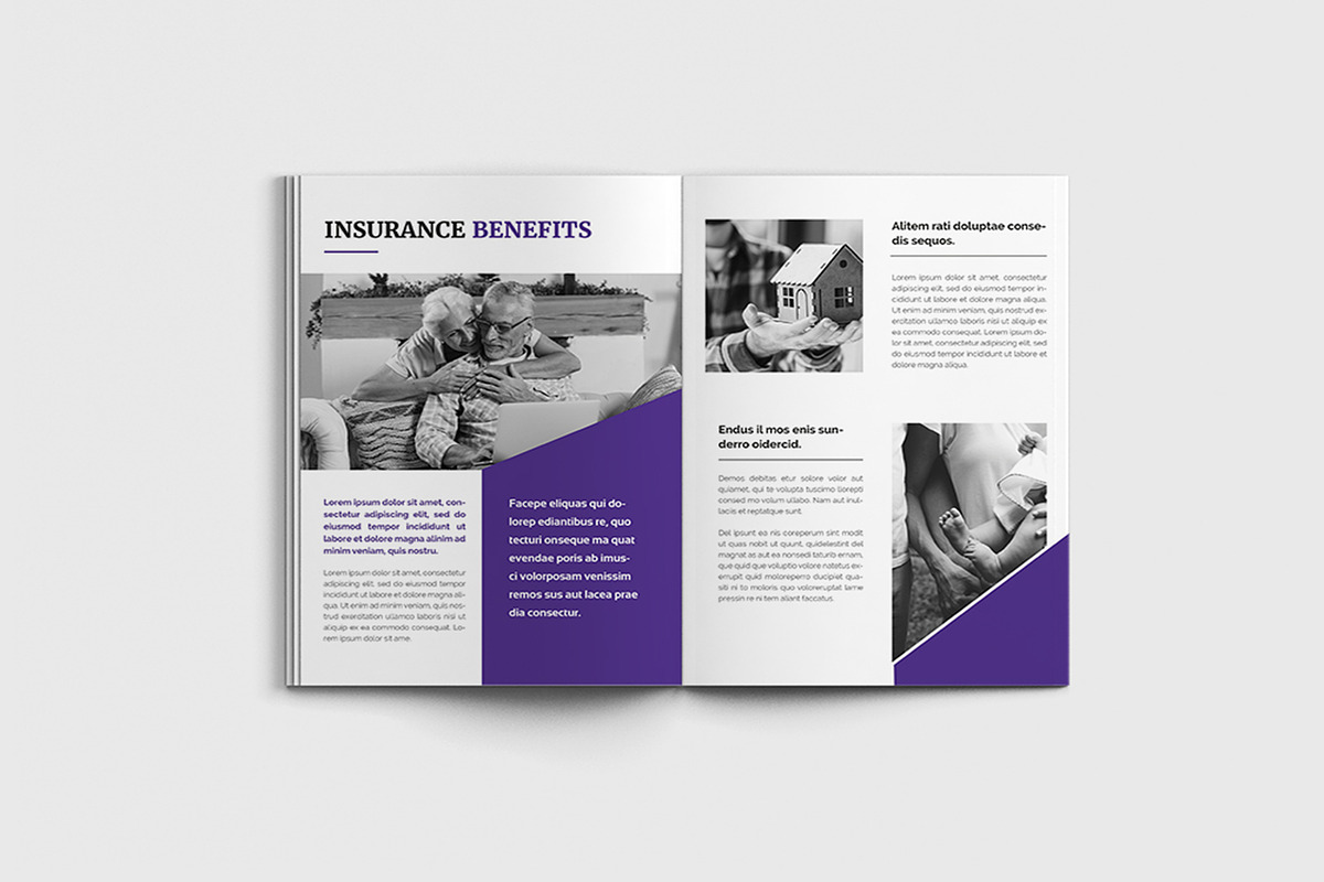 Lifevest - A4 Insurance Brochure, a Brochure Template by StringLabs