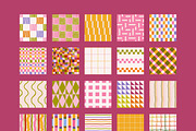 Quirky Lines Seamless Patterns, a Pattern Graphic by AnnArt