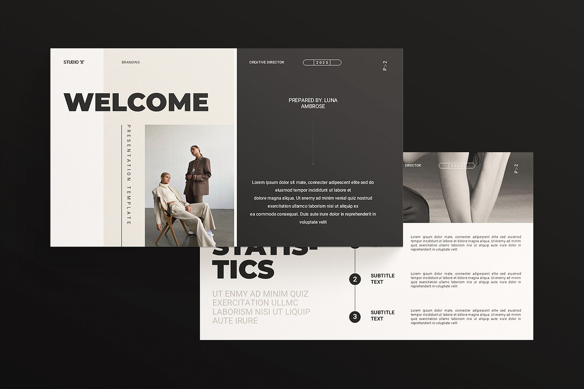 Media Kit Presentation Template