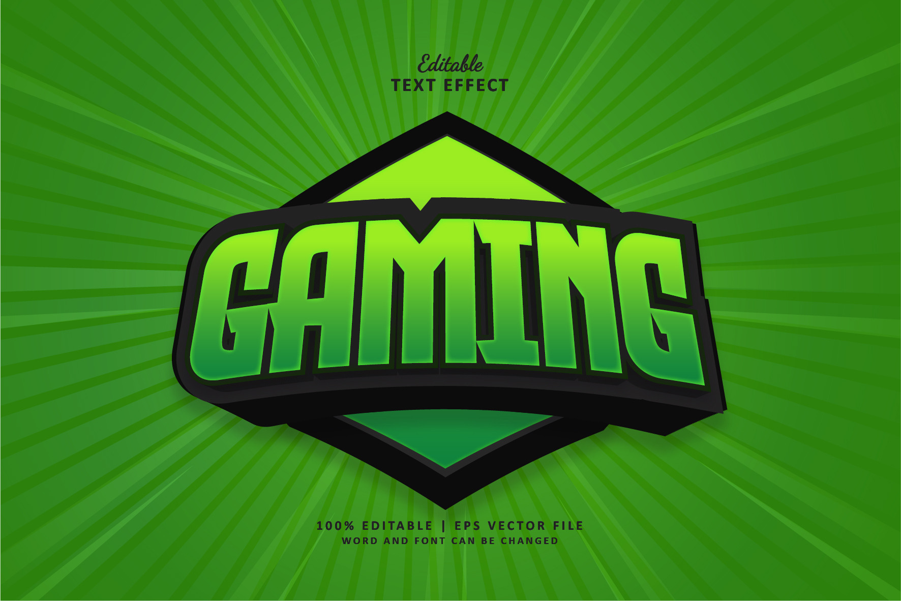 Text Effect Gaming Esport Logo Game, a Layer Style Add-On by Navy Graphic