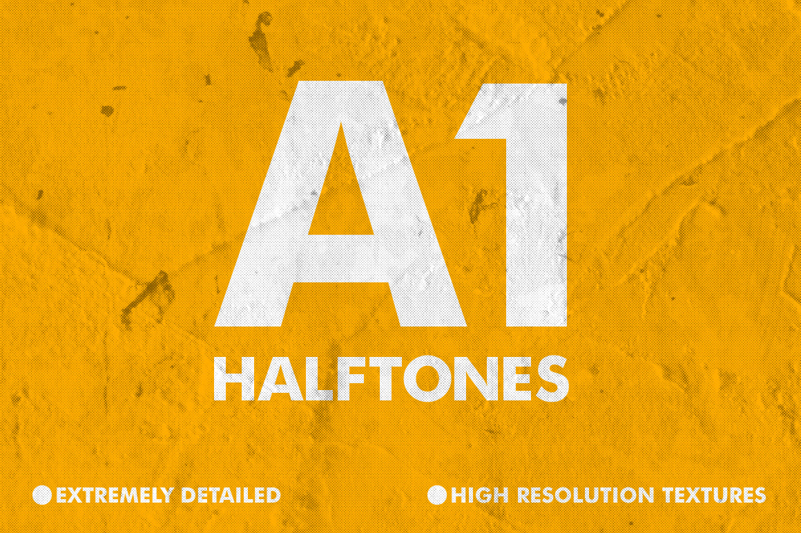 A1 Halftone Textures, a Texture Graphic by Offset