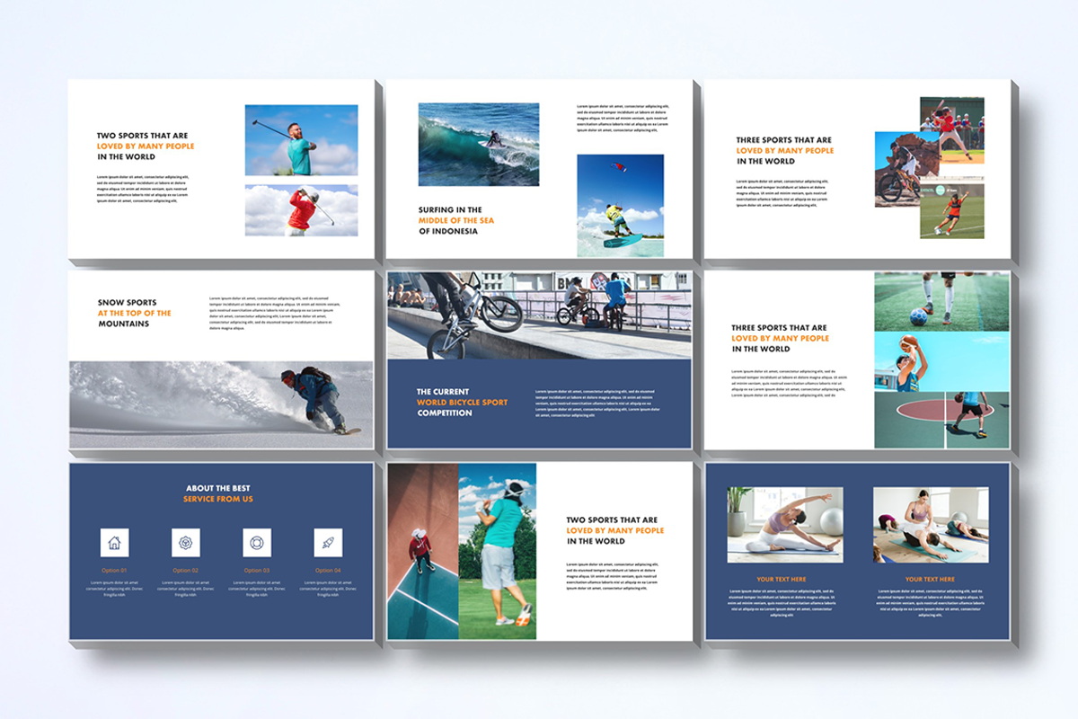 Sporty - Powerpoint Template, a Presentation Template by UnicodeID
