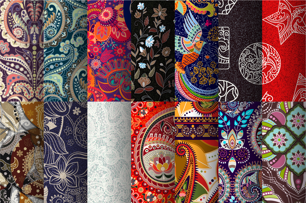 Big SET of Patterns, a Pattern Graphic by Sunny_Lion