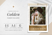 GOLDEN Magazine | PowerPoint, a Magazine Template by Marigold Studios ...