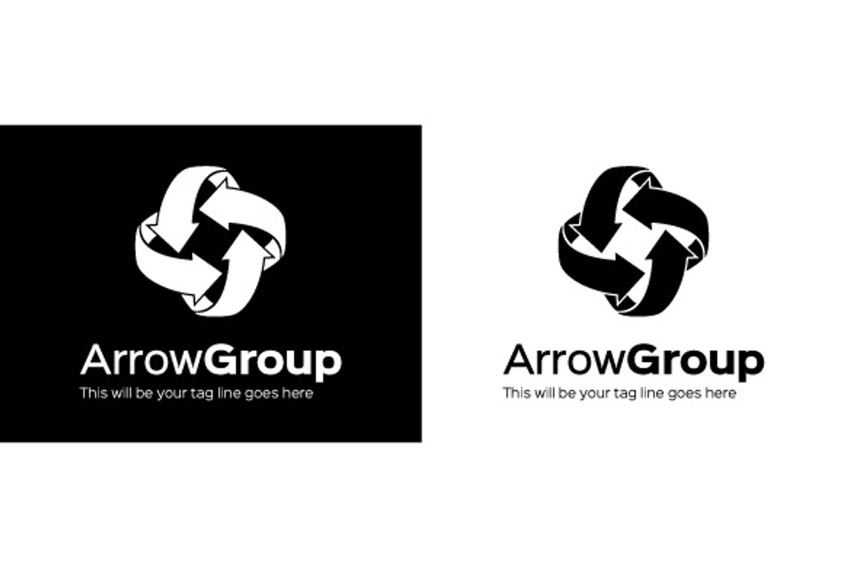 Arrow Group, a Branding & Logo Template by The Branding Fusion