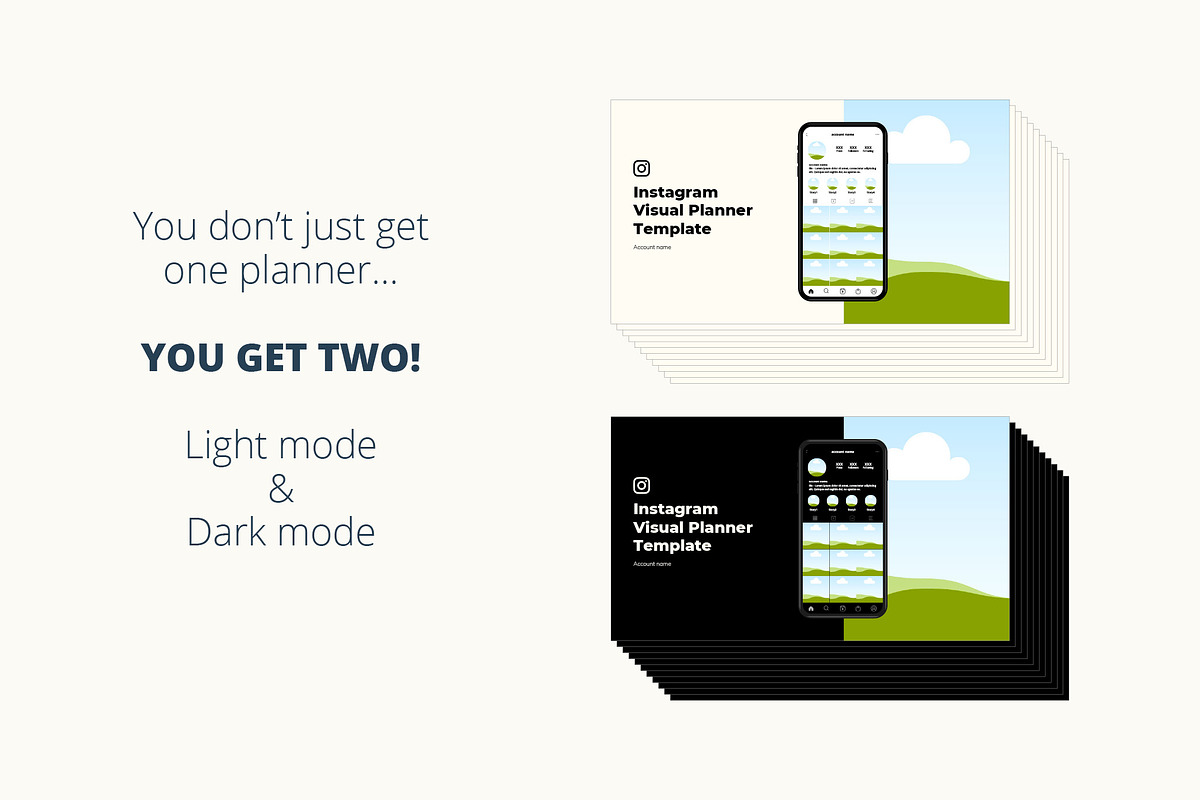 Instagram Planner | InDesign Template