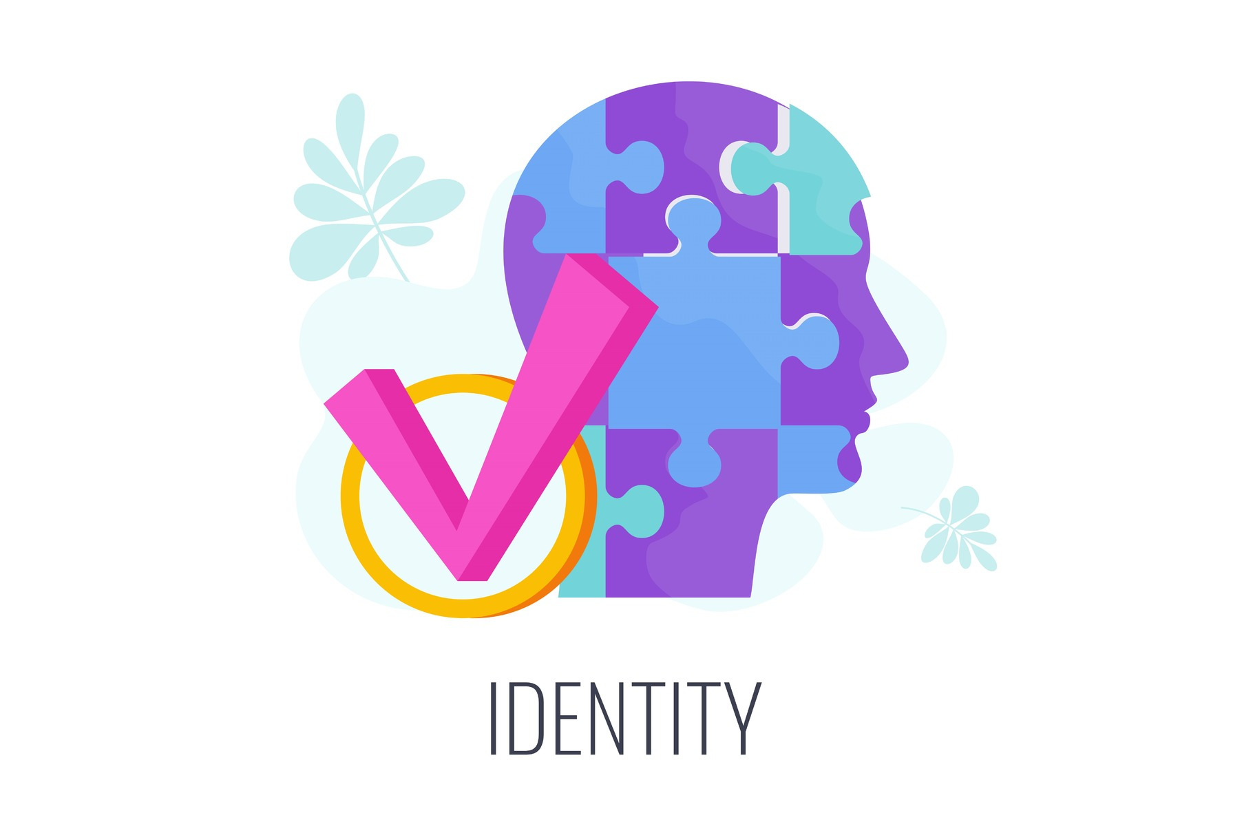 Identity infographics pictogram, an Object Graphic by Quarta | Creative ...