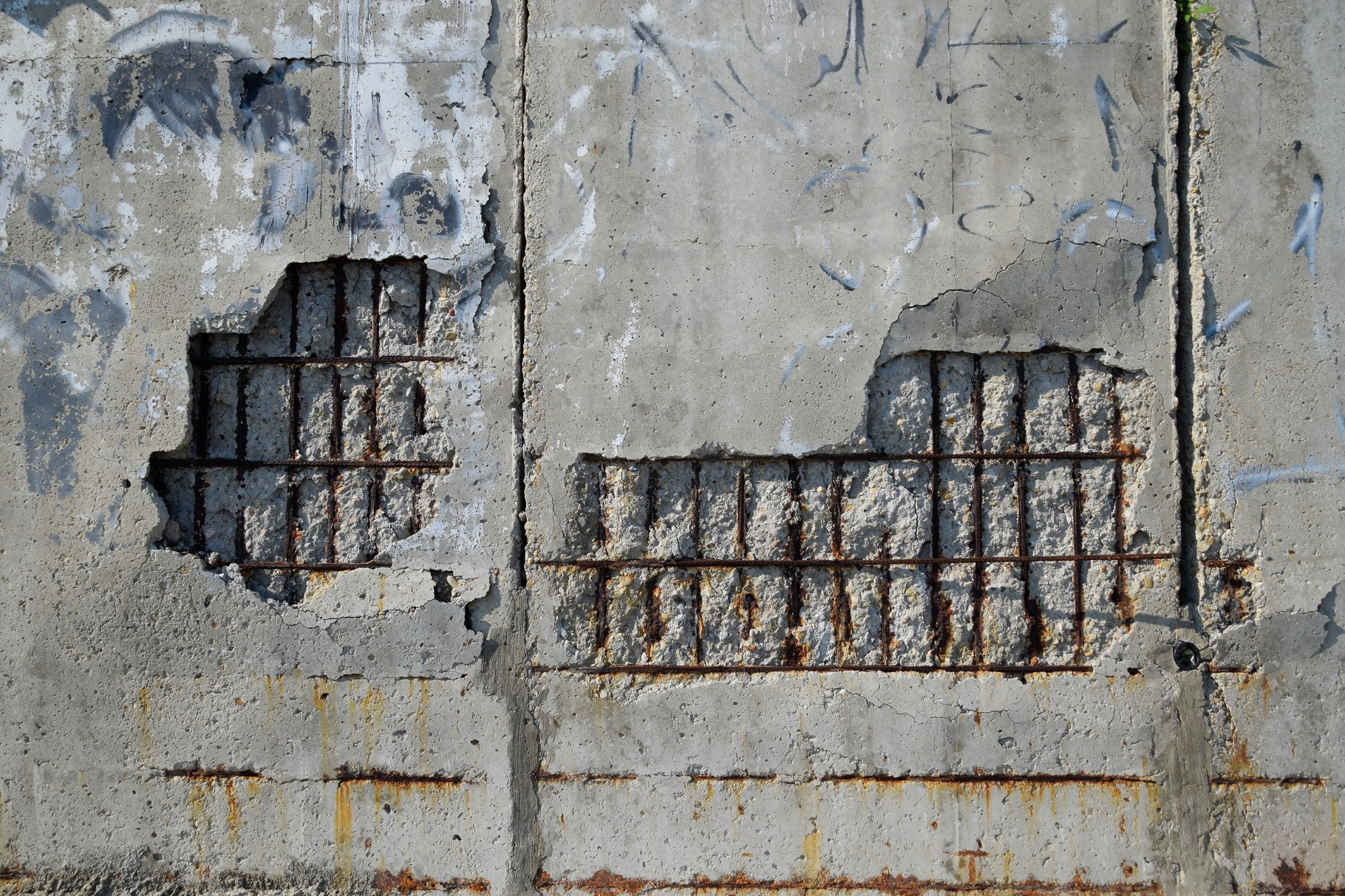 Destroying wall of reinforced, an Industrial Photo by ELEONIMAGES