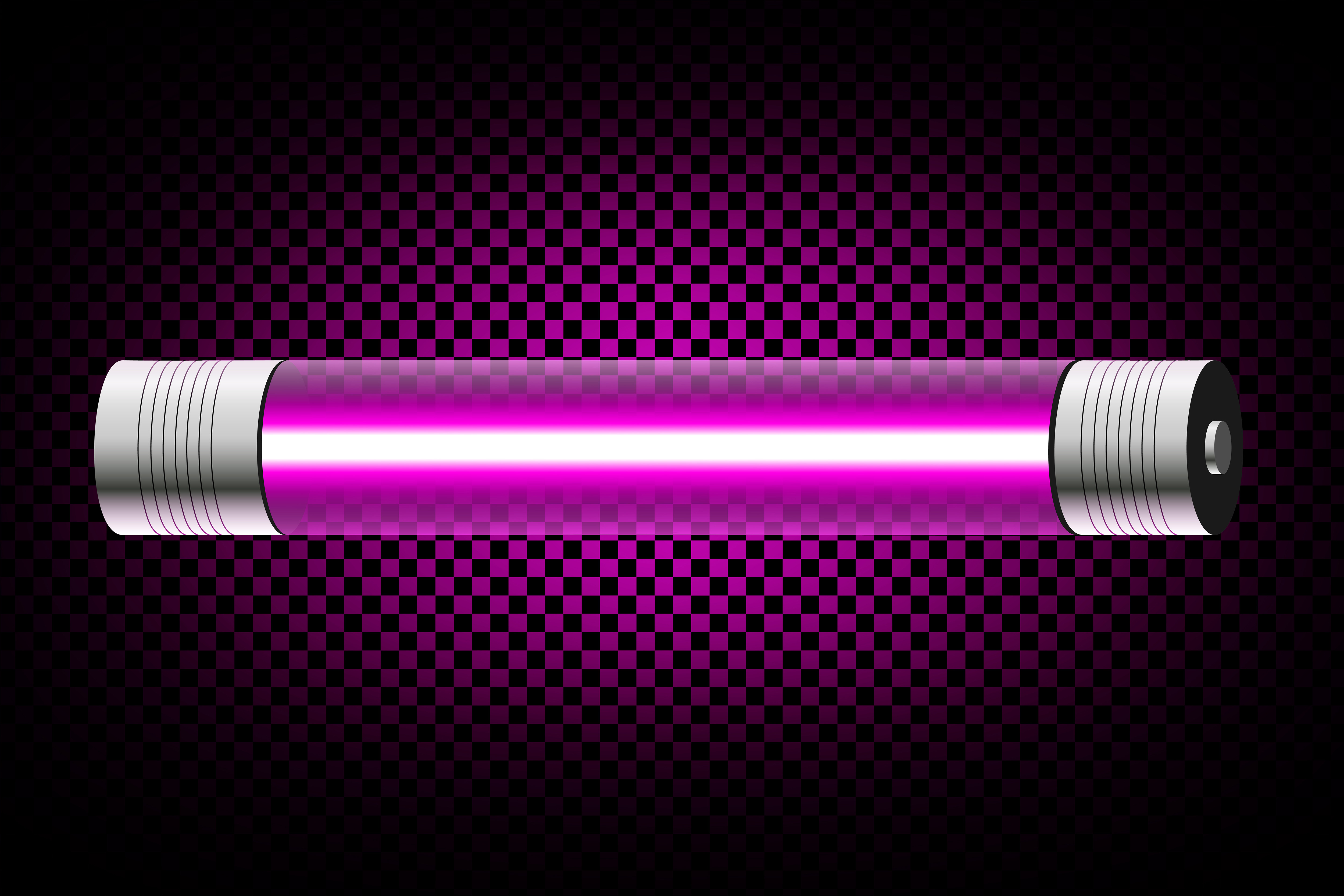 Realistic neon tube vector light, an Object Graphic by PhotoVector