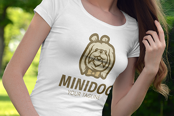 Mini Dog, a Branding & Logo Template by Steinar Logo