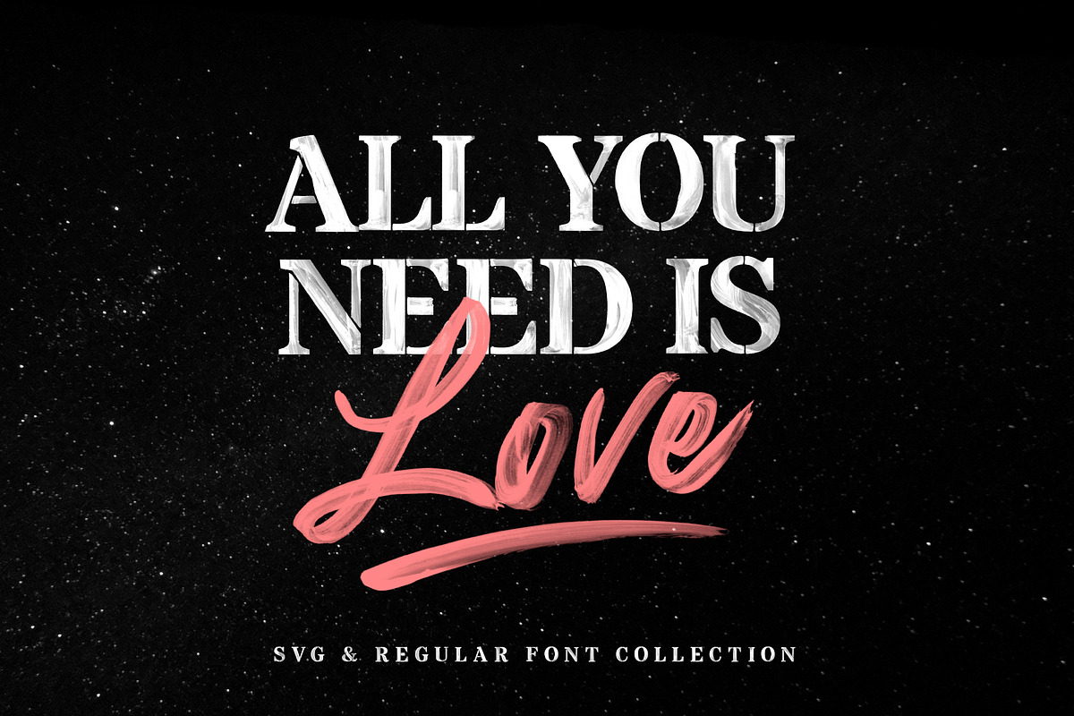 Peachy Keen Font Collection, a Font by ReveryWorks