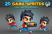 2D Game Character Sprites, an Illustration by DionArtworks