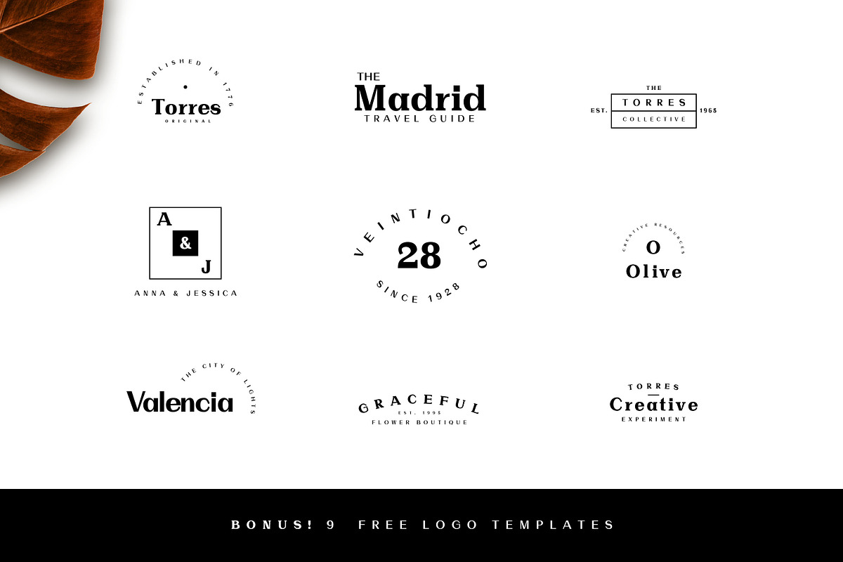 Torres Font Family, a Serif Font by AndrewPixel