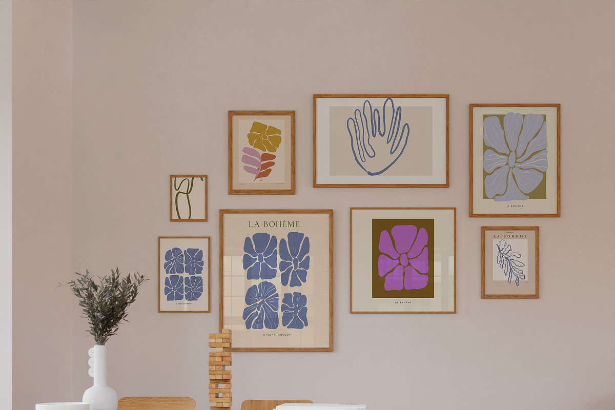 Boho Retro Poster & Graphic Trends