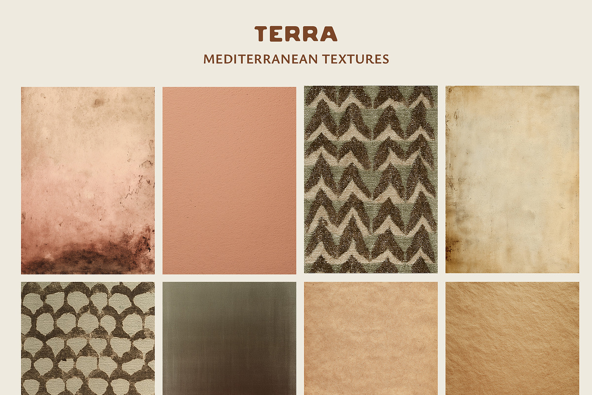 TERRA Earthy Mediterranean Textures
